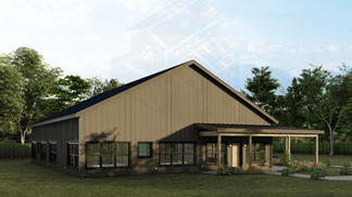 The Lambourne Barndominium House Plan (LA1476-A) – My Barndominium Plans